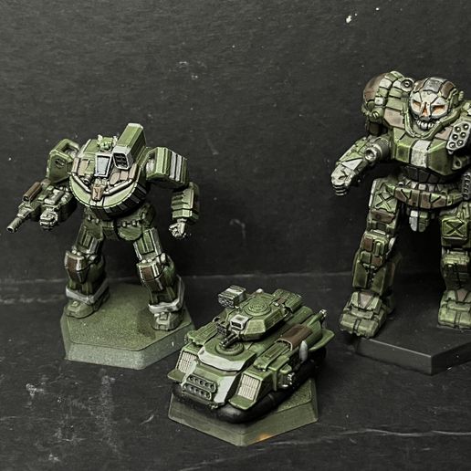 🪖 BattleTech Maxim Hover Transport・3D Print with the Bambu A1 Mini 3D ...