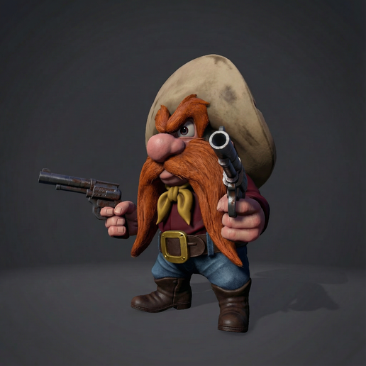 🤠 Looney Tunes – Yosemite Sam・ STL File for 3D printing・Cults