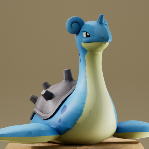 🐉 Lapras - Pokemon・Free STL File for ・Cults