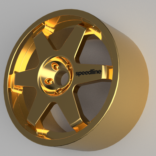 🛞 Speedline Corse Wheel・ STL File for 3D printing・Cults