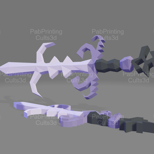 🗡️ RUNESCAPE/OSRS - BANDOS GOD SWORD - PRIVATE USE・ 3D File for 3D ...