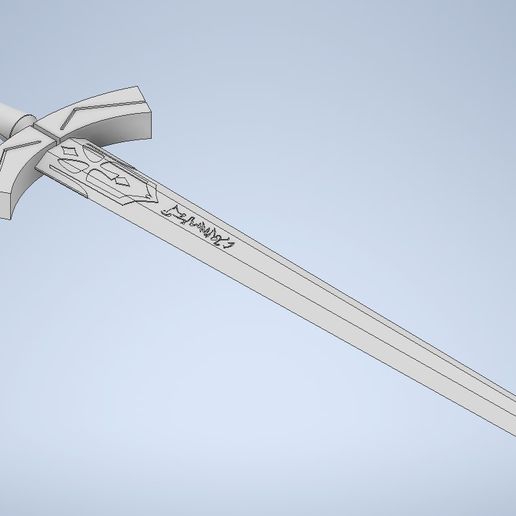 Arquivo grátis STL Fate/stay Night - Excalibur 🚗 ・modelo para impressão ...