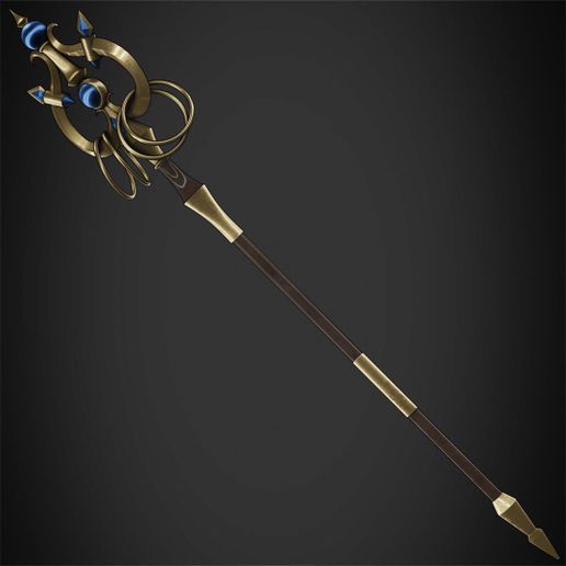 STL file Goblin Slayer Priestess Sounding Staff for Cosplay 👺 ・3D ...