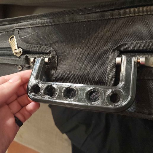 Free STL file Instrument Case Handle 🎻 ・3D printing model to download・Cults