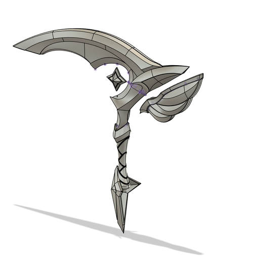 ⭐ Star Guardian Akali Dagger and Kama・ 3D File for 3D printing・Cults