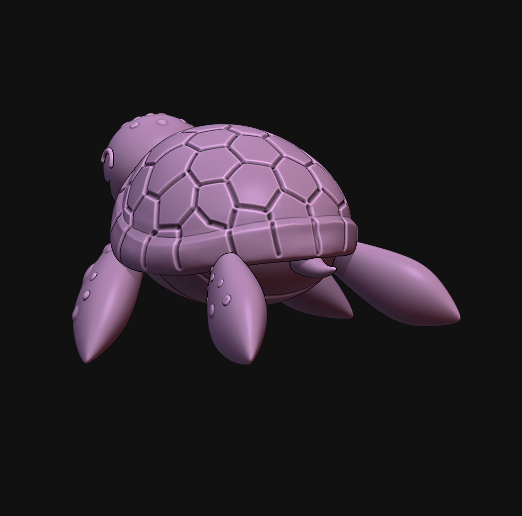 Free 3D file little turtle・3D printing design to download・Cults