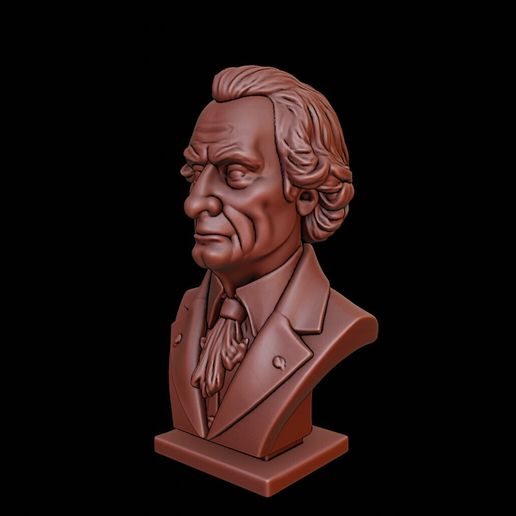 3D file Immanuel Kant Bust 👤 ・3D print model to download・Cults