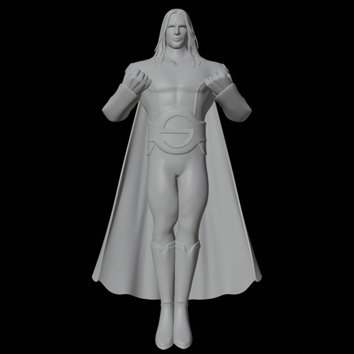 STL file Sentry Marvel figure [Series 1] 👾 ・3D print design to download ...