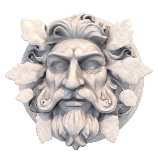 👨 Green Man 8・ STL File for 3D printing・Cults