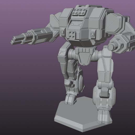 🧸 Sunder Omnimech・Free 3D File for ・Cults