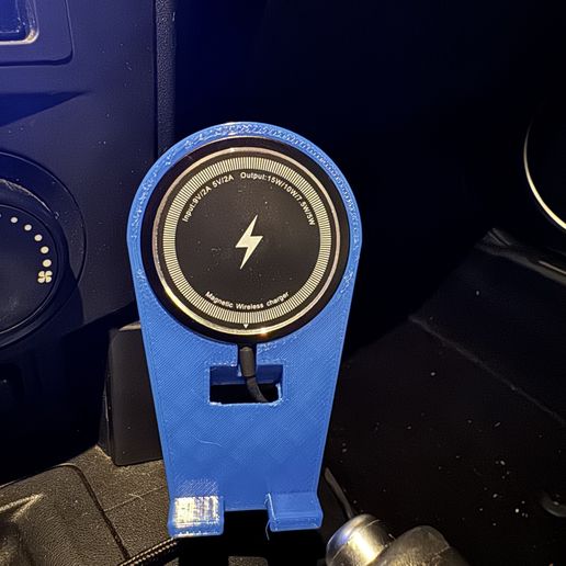 STL file MagSafe Phone holder voor Iphone 15(pro) for Brodit Ball mount ...