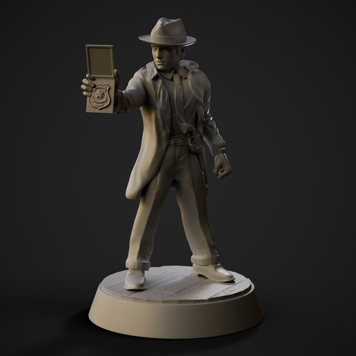 🎲 Roland Banks - Arkham Horror Miniature・Free STL File for 3D printing ...