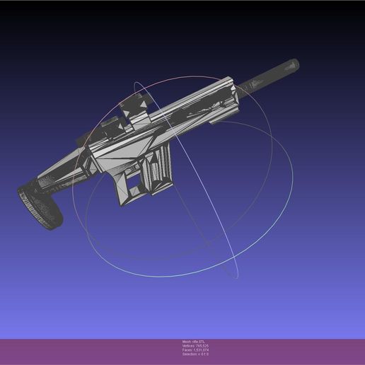 STL file Kaiju No 8 Rifle 👾 (STEP)・3D printable design to download・Cults