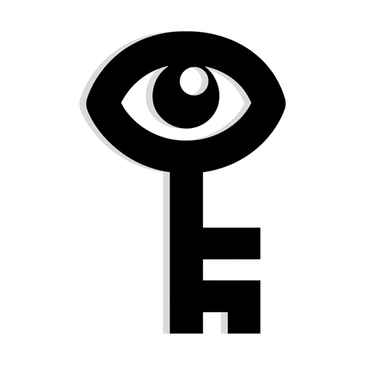 🔑 enchanted key turning into a lock with an eye 4 - 2D/3D Wall Art STL ...