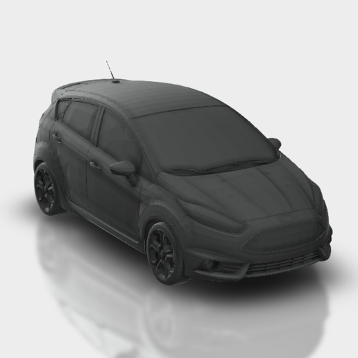 STL file Ford Fiesta ST 2016 🚙 ・3D printer model to download・Cults