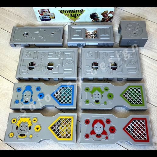 ♟ Coming of Age organizers・ 3D File for 3D printing・Cults