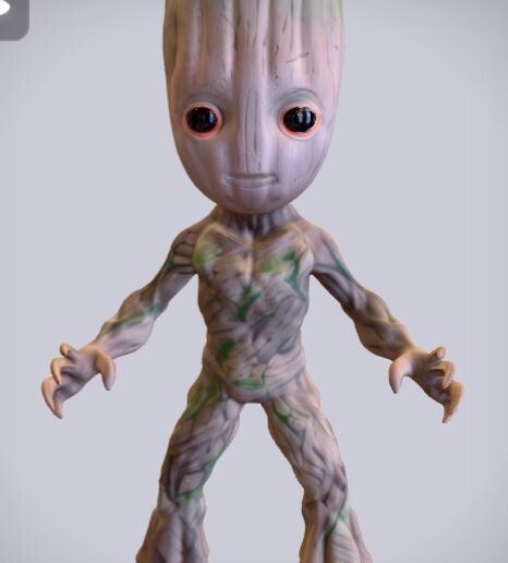 3D file Baby groot 👶 ・3D printing idea to download・Cults