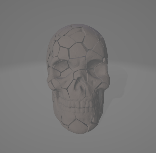 💀 Skull・ STL File for 3D printing and CNC machining - Laser cutting・Cults