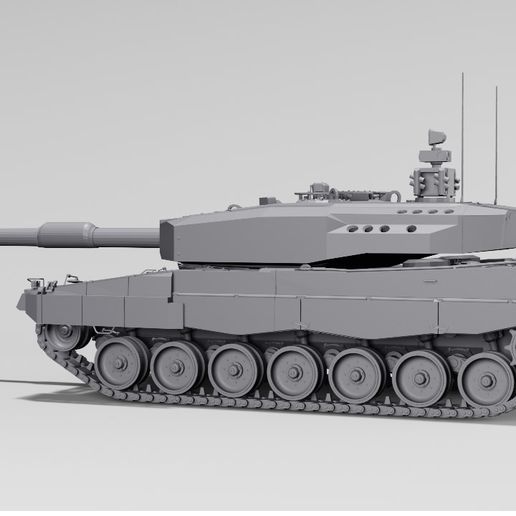 🐆 Swiss Pz. 87 140 upgraded Leopard 2・ STL File for 3D printing・Cults
