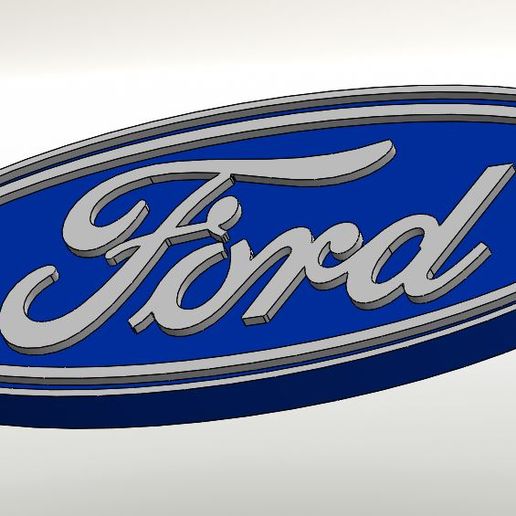 Archivo STL INSIGNIA FORD 🚙 ・Objeto para impresora 3D para descargar・Cults