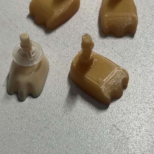 🦶 Labubu doll foot replacement, lock ring type, TPU・Free STL File for ...