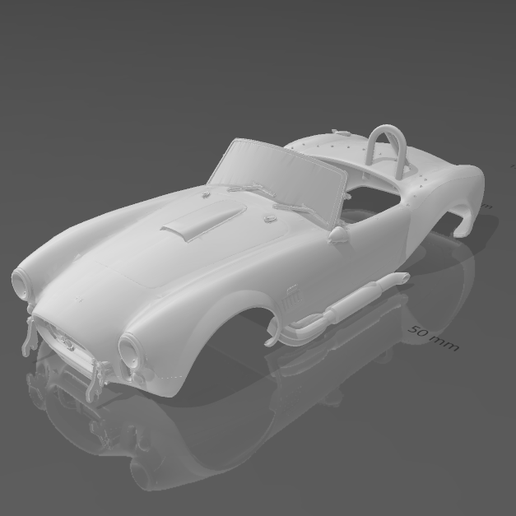 🐚 Shelby 289 Cobra Shell Body - Divided Parts for Easy Printing・ STL ...