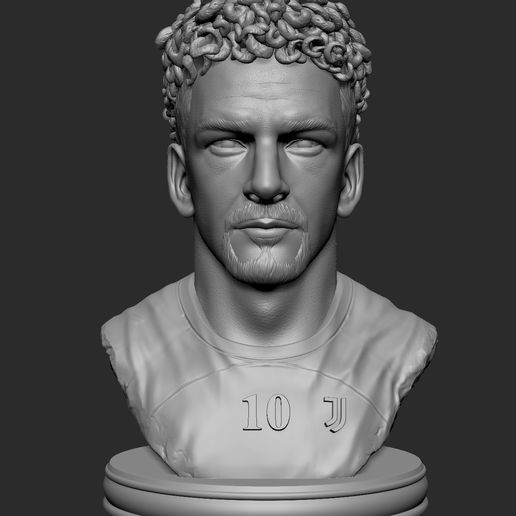 ⚽ BAGGIO・ STL File for 3D printing・Cults
