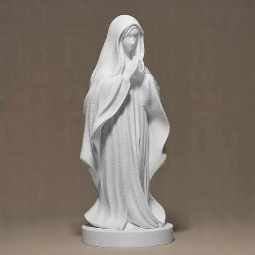 👾 Our Lady of Grace・ STL File for 3D printing・Cults