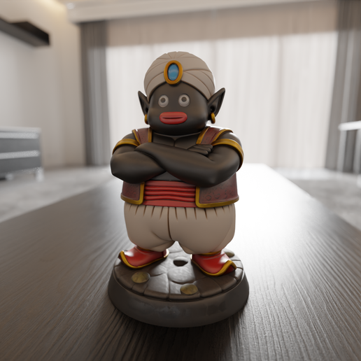 🐉 Herr Popo Dragon Ball・ 3D Datei für 3D-Druck・Cults