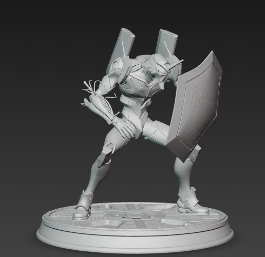 🟡 EVA-00 - Prototype Rebirth -3D Print Model・Free STL File for 3D ...
