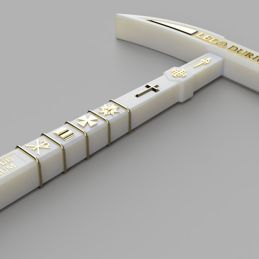 STL file Pope's Papal Death Hammer (my interpretation) 🔨 ・3D printable ...