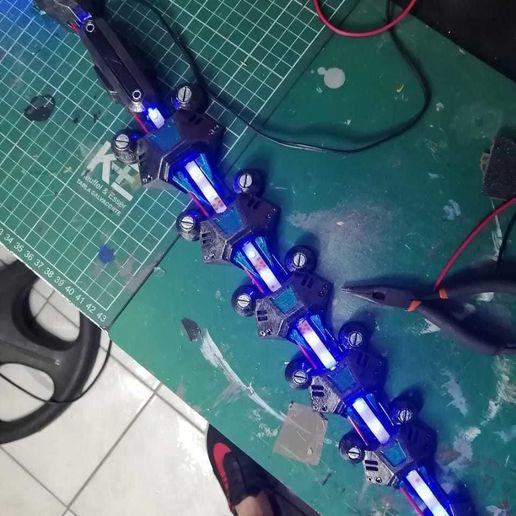 ️ Sandevistan 3D Print Model Cyberpunk Edgerunner David Martinez 3D ...