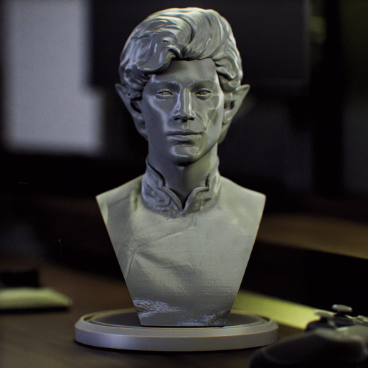 STL file Astarion busto Baldurs gate - ASTARION Bust - Baldur's Gate 3 ...