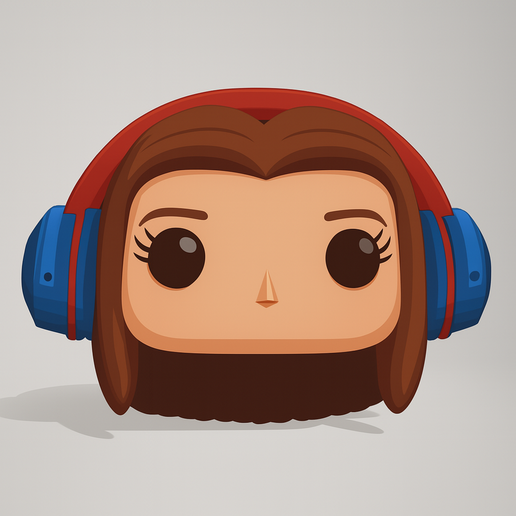 🆓 Cabeça personalizável Funko Pop Style 1 - Faz a tua própria figura ...