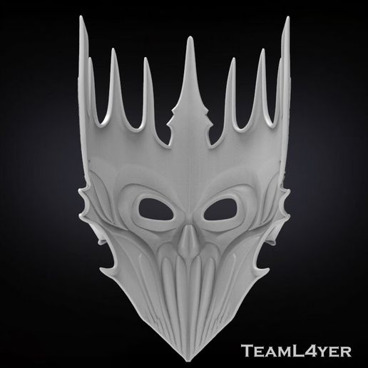 🪖 Iron Knight Mask Cosplay・ OBJ File for 3D printing・Cults