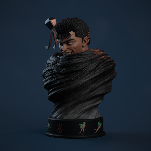 💬 Guts Slasher Smile・ STL File for 3D printing・Cults