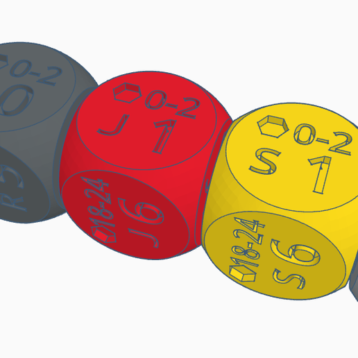 🎲 Battletech TMM Dice・ STL File for 3D printing・Cults