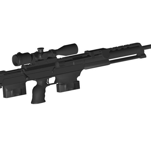 🔫 DSR-Precision DSR-50・ OBJ File for 3D printing・Cults