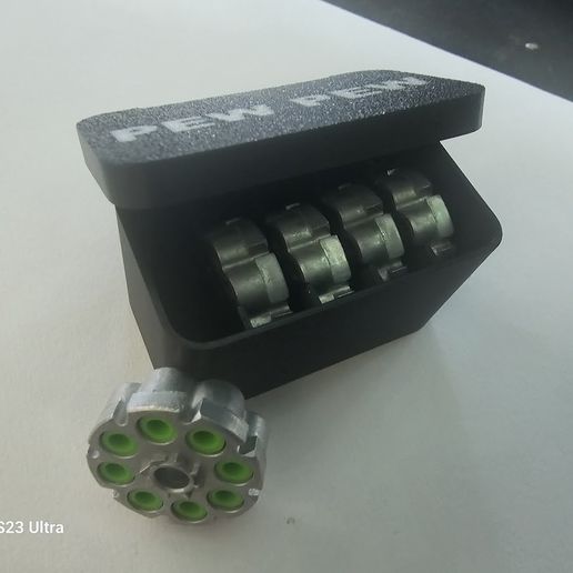 Free 3D file .177 air pistol magazine storage box 🔫 ・3D printing design ...