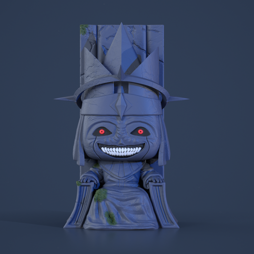 🎲 Solo Leveling Statue of God Custom Funko Pop・ STL File for 3D ...