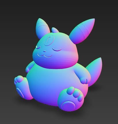 🐉 eevee eevolutions chubby complete collection X 9・ STL File for 3D ...