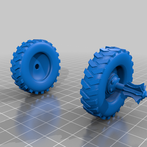 🚜 Bitume/Gaslands Tractor "Monstractor" post-apocalyptic・Free 3D File ...