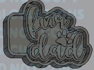 STL file Fur Dad Silicone Mold Housing 🎨 ・3D printable model to ...