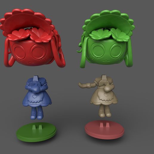 🗺️ Dandy's World: Skin Spring-Time Bassie (2 poses)・ 3D File for 3D ...
