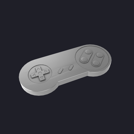 super nintendo controller layout