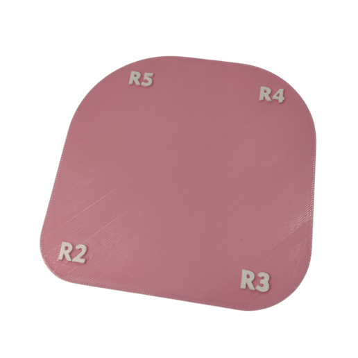 🪡 Sewing radius curves ruler・ STL File for 3D printing・Cults