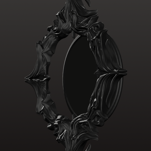 3D file Frame 19 gothic baroque 🖼️ ・3D print design to download・Cults