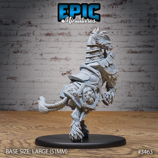 🐎 Legendary Horse Mount Standing ‧ DnD Miniature ‧ Tabletop Miniatures ...