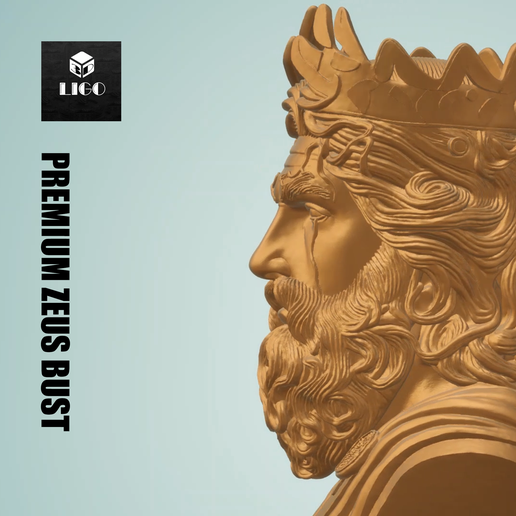 🗿 Zeus・ STL File for 3D printing・Cults