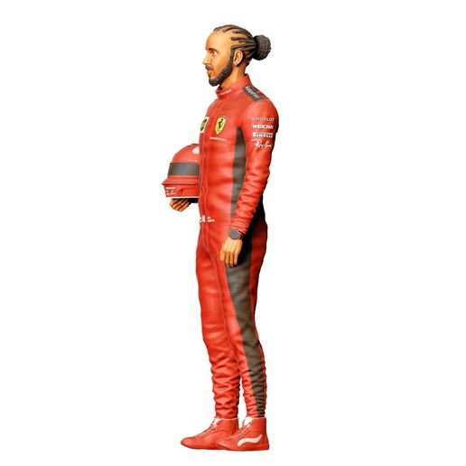 🚗 Lewis Hamilton racing driver・ STL File for 3D printing・Cults
